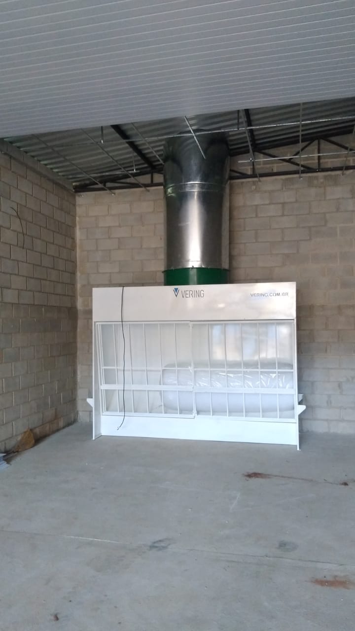 Kit para cabines de pintura industriais, automotivas e jateamento ...